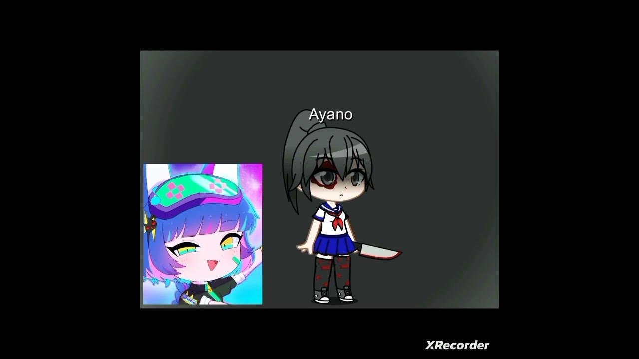 Gacha Lifegacha Clubve Gacha Nox Ayano Aishi Versiyonları 👍🏻 Youtube