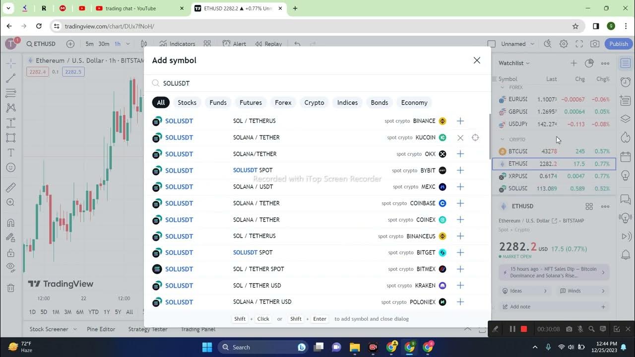 (BASIC) Trading View Tutorial LAST PART 4 FOR BEGINNERS - YouTube