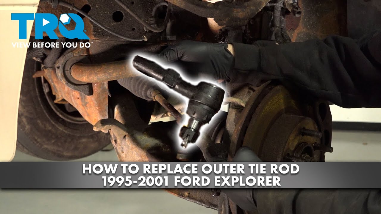 How to Replace Outer Tie Rod 1995-2001 Ford Explorer - YouTube
