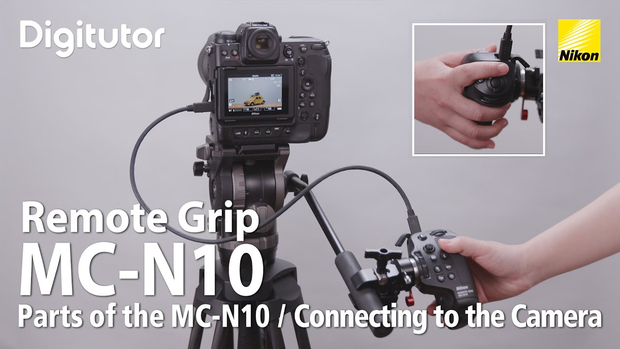Remote Grip MC-N10 #2 Parts of the MC‑N10/Connecting the Grip to the ...