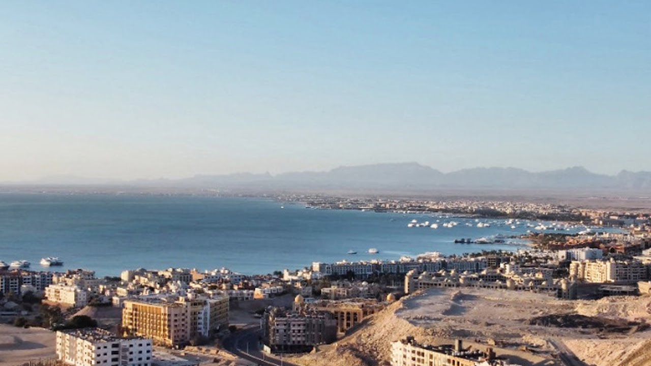 Hurghada From Sky 4K - YouTube