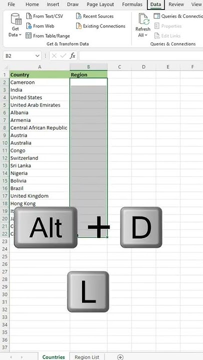 How to create a drop down list in excel #exceltutorial - YouTube