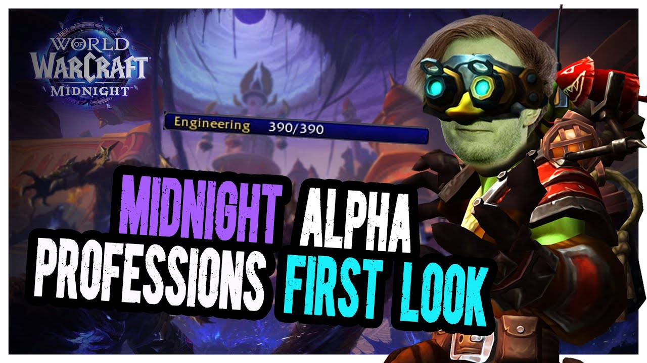 Midnight Alpha: Professions First Look! | Echo Meeres - YouTube