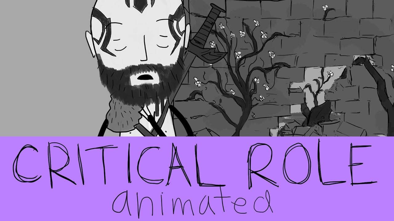 Critical Role Animated - Grog Talks to the Nymph - YouTube