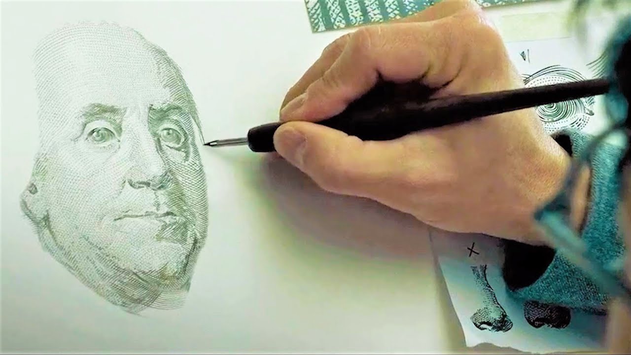220 IQ Artist Draws Money So Real That He Can Fool Everyone - YouTube