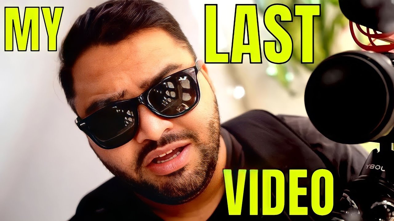 MY LAST VIDEO..... - YouTube