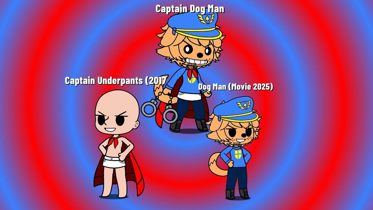 Captain Dog Man🦸‍♀️🩲🐶👮 (Fusión Of Captain Underpants🦸‍♀️🩲 And Dog Man🐶👮 ...
