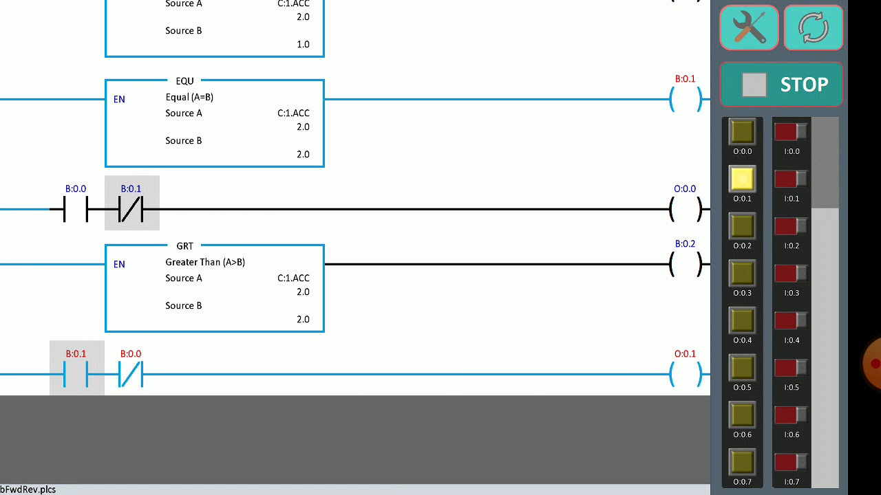 Fwd Rev Control of Motor using Single Pushbutton - YouTube