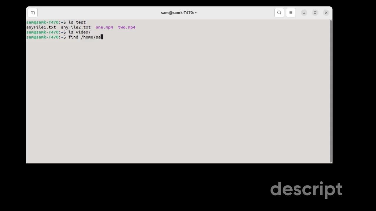Linux find files and copy them tip - YouTube