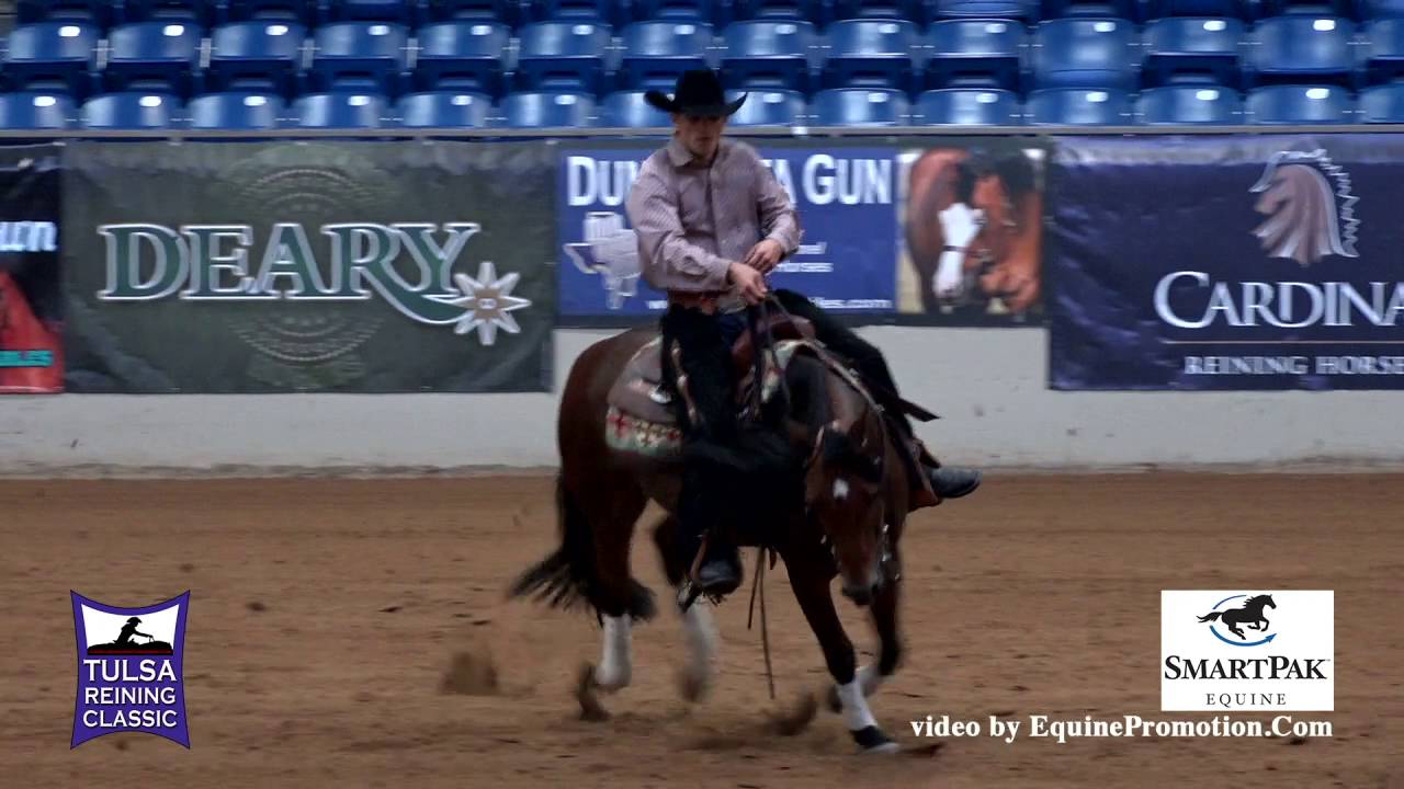 Arc Prized Walla ridden by Kyle Shaw - 2016 Tulsa Reining Classic (Open ...