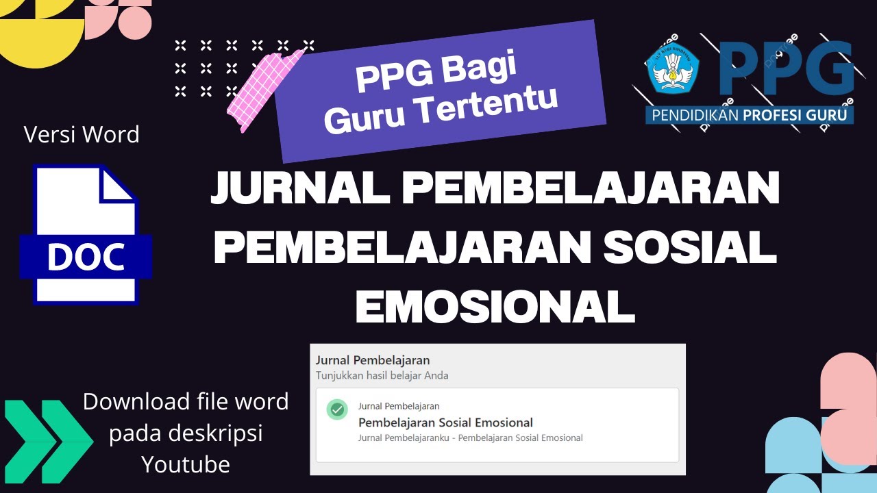 Download Jurnal Pembelajaran Modul Pembelajaran Sosial Emosional - PPG ...
