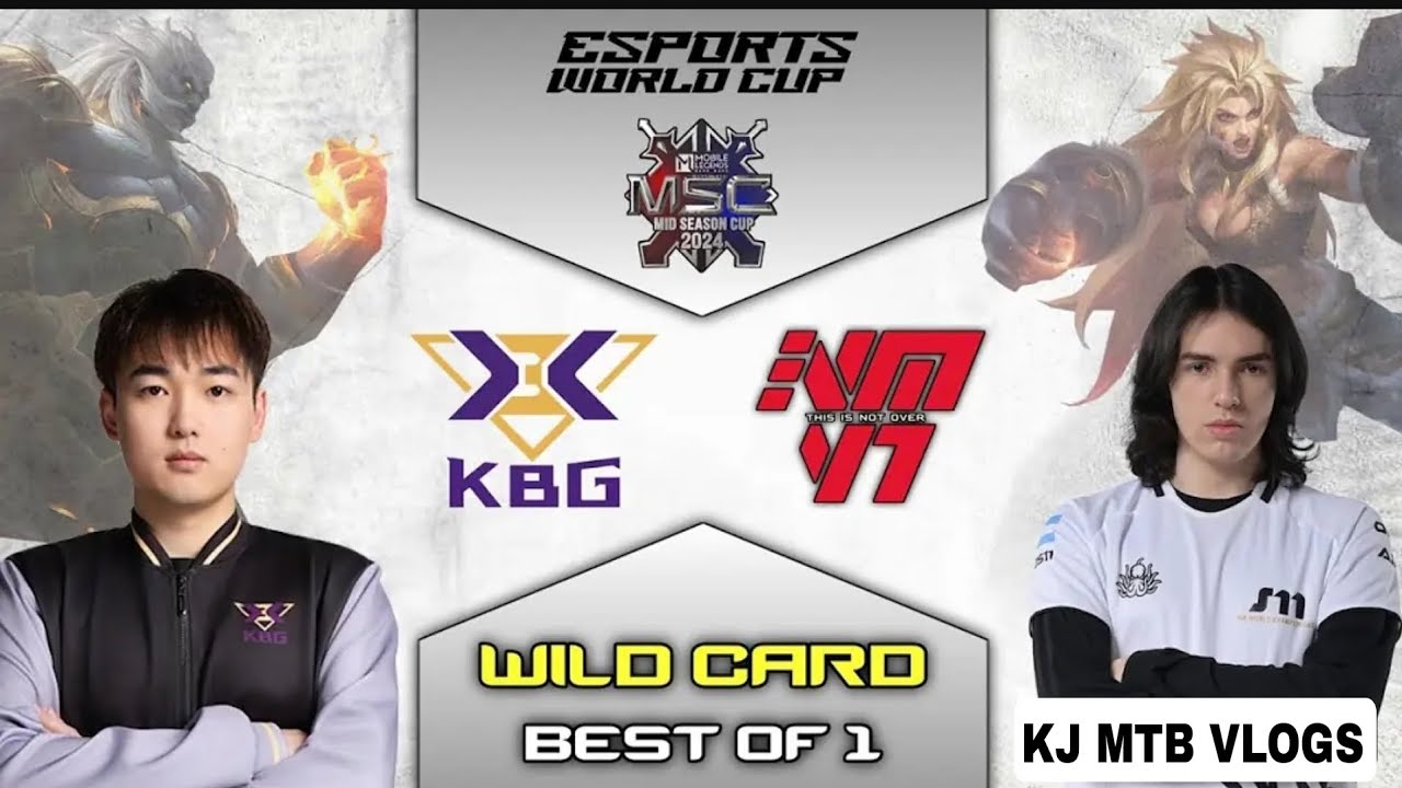 KBG vs ENTITY7 BEST OF 1 | MSC WILD CARD STAGE - YouTube
