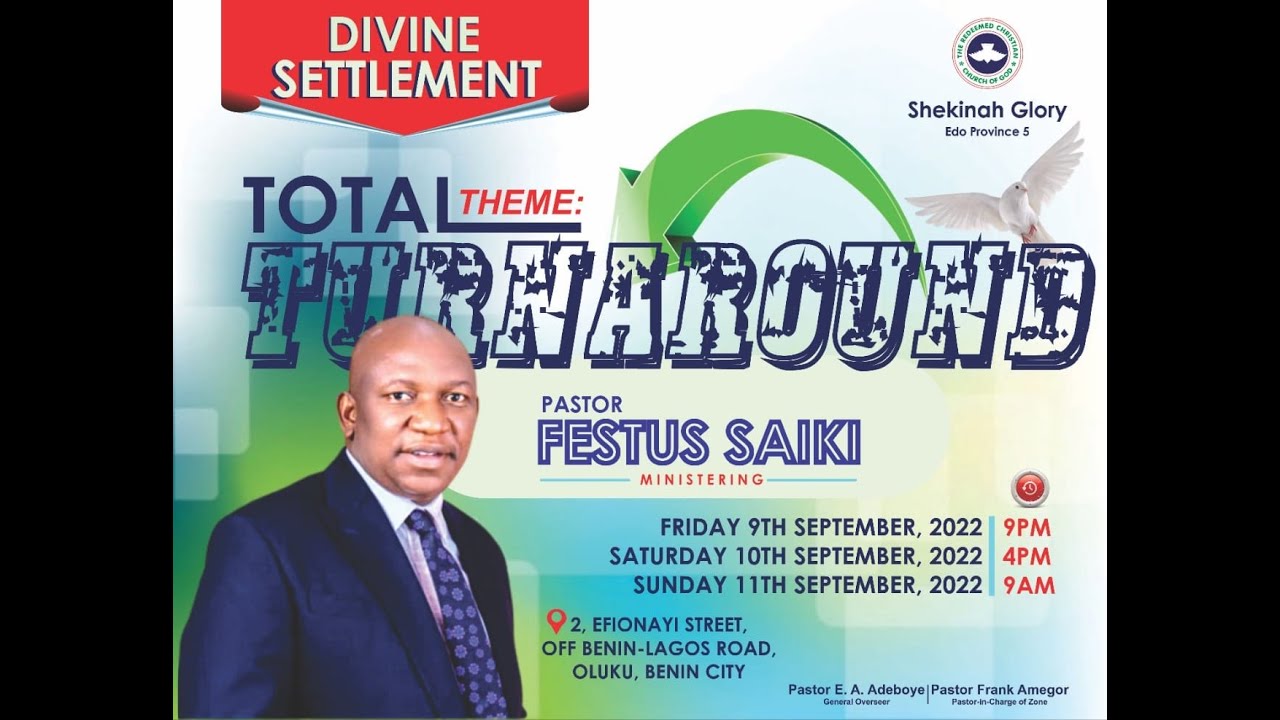 RCCG SHEKINAH GLORY OLUKU 2022 - YouTube