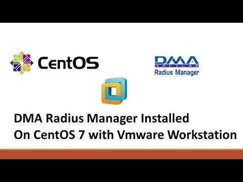 DMA Radius Install On CentOS 7 With VMware Workstation - YouTube
