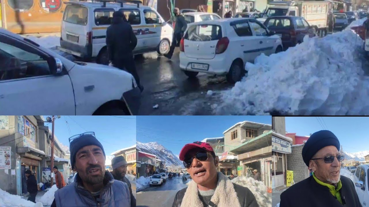 Public Gravance | Request of snow removal from the market Sankoo - YouTube