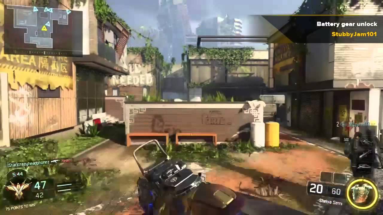 Bo3 Battery gear Unlocked - YouTube