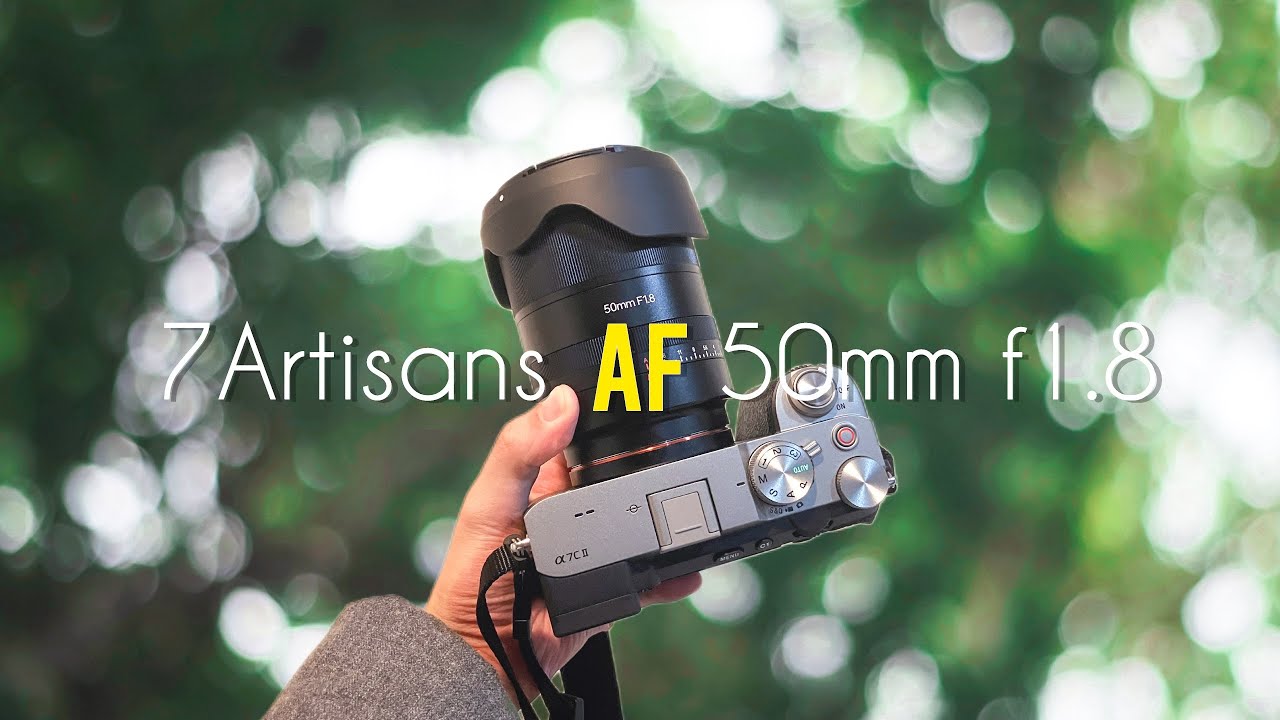 7Artisans Launched First AF lens: 7Artisans 50mm F1.8 - YouTube