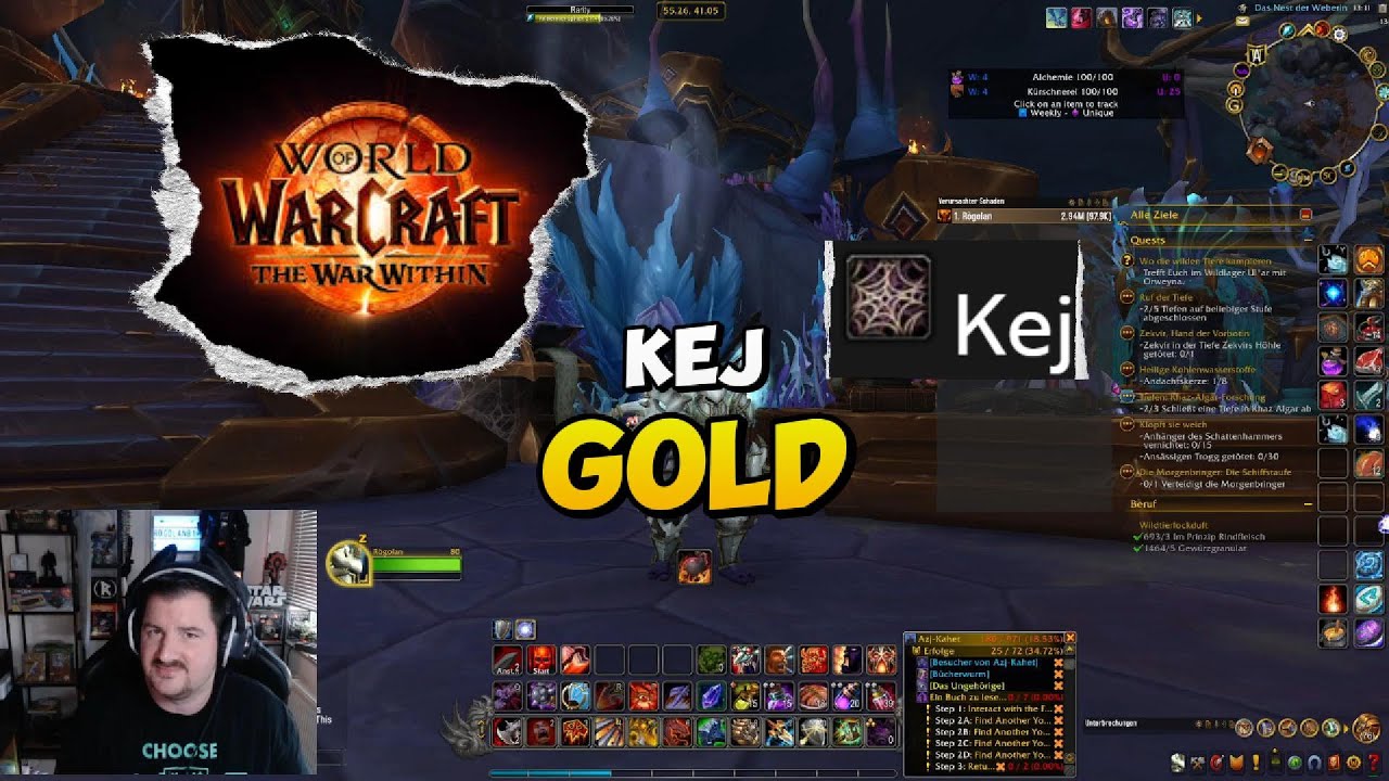 WORLD OF WARCRAFT EASY GOLD SHUFFLE TWW #worldofwarcraft #blizzard #wow ...