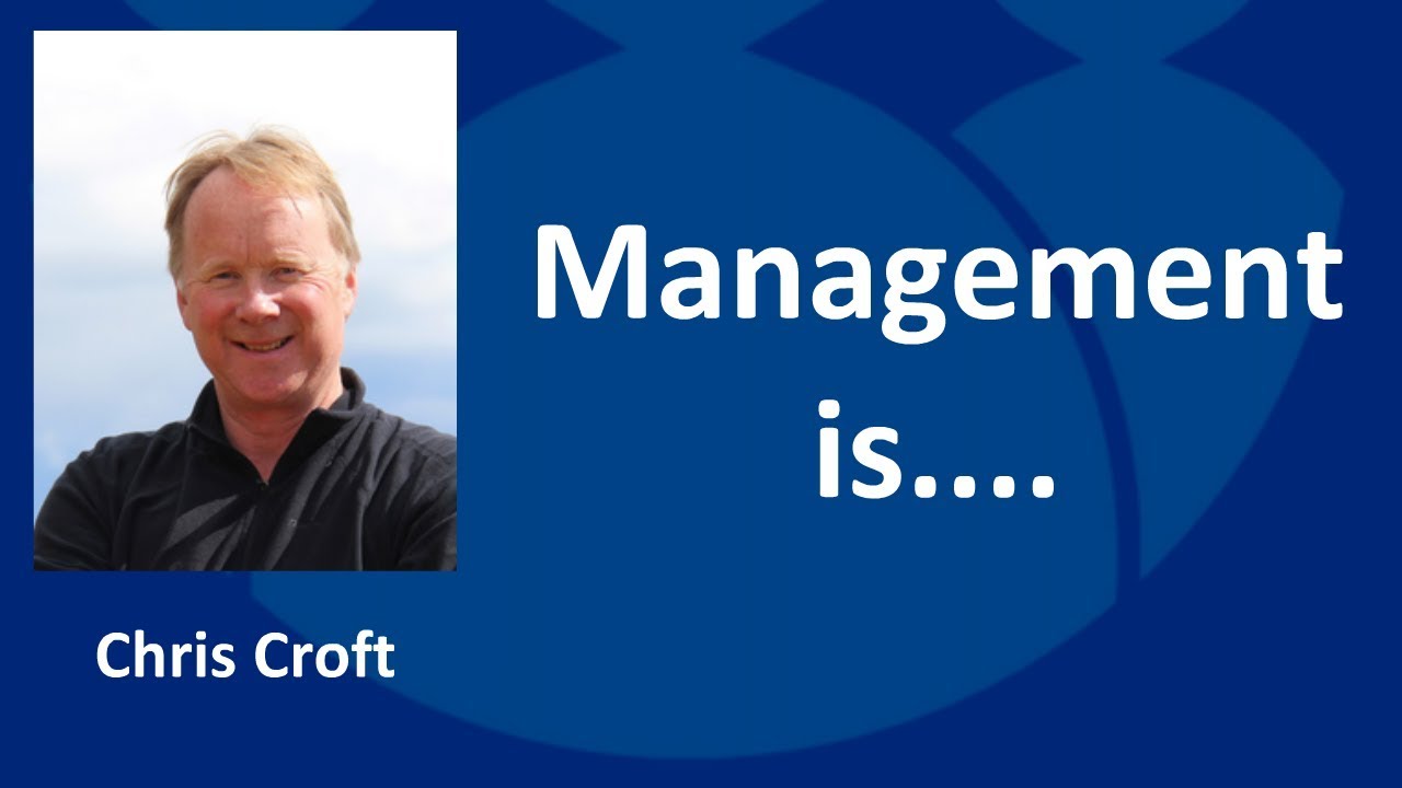 Managing People explained in 6 minutes - by Chris Croft - YouTube