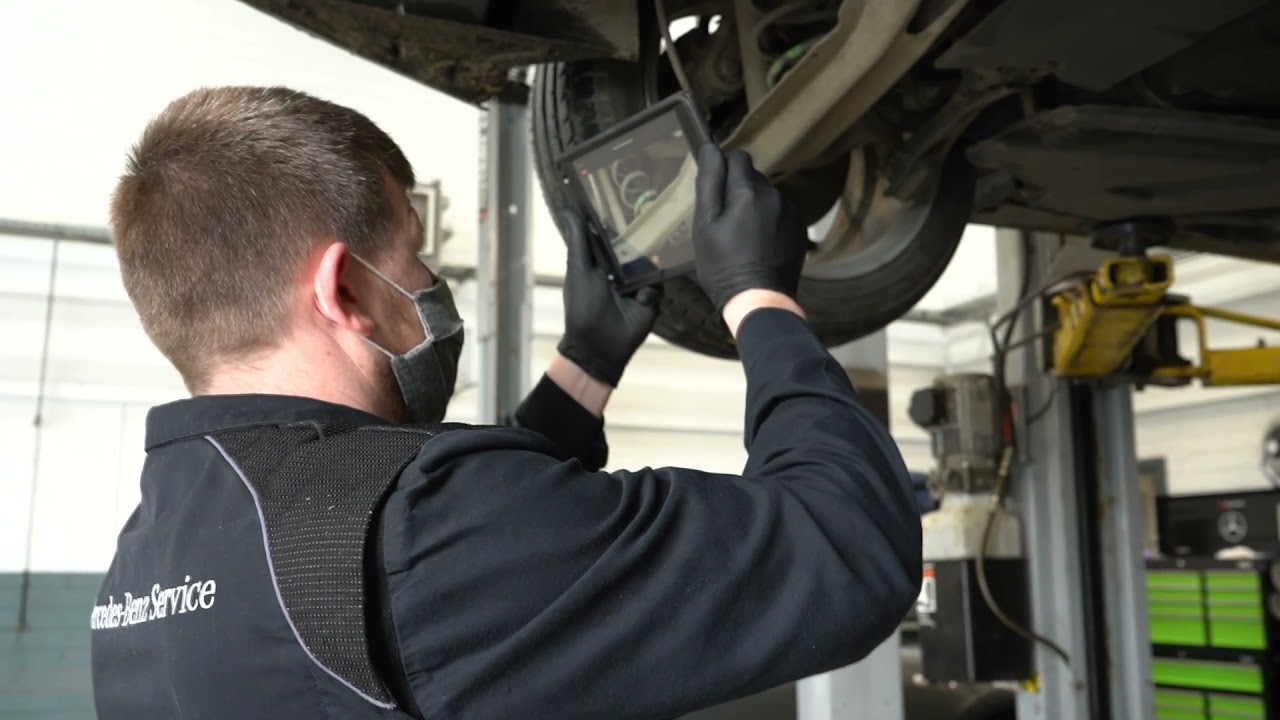 Mercedes eVHC video - YouTube