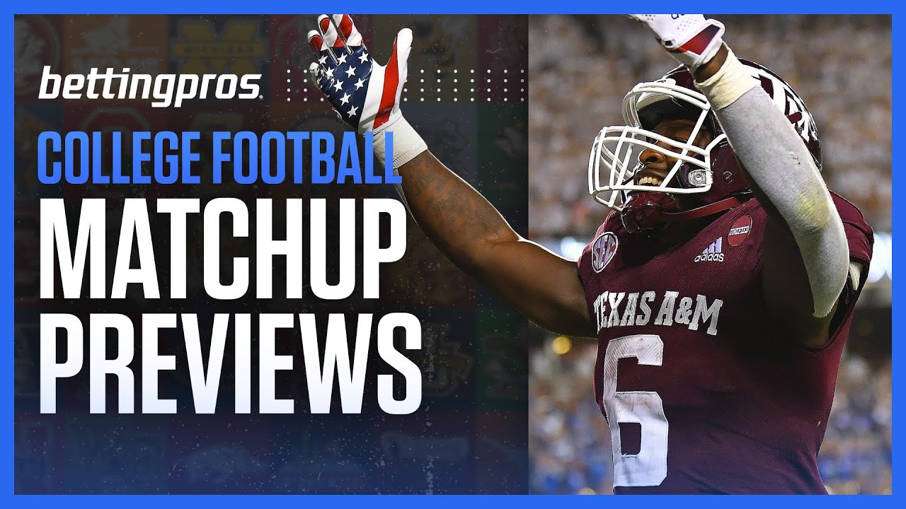 College Football Matchup Previews | FREE PICKS and Best Bets for Week 2 ...