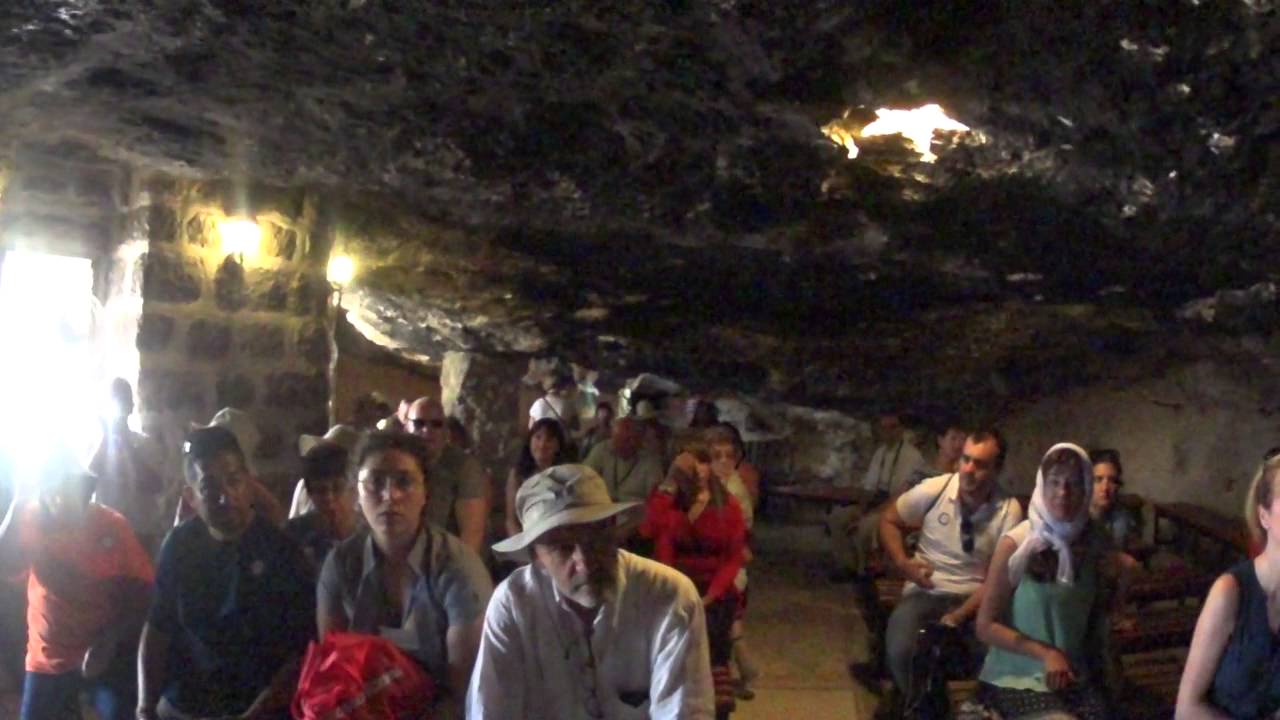 Bethlehem (Beit Sahour), in the cave of the Shepherds' Field. Tour ...