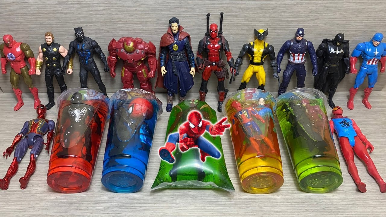 AVENGERS TOYS #236 /Action Figures/Unboxing/Cheap Price/Spiderman ...