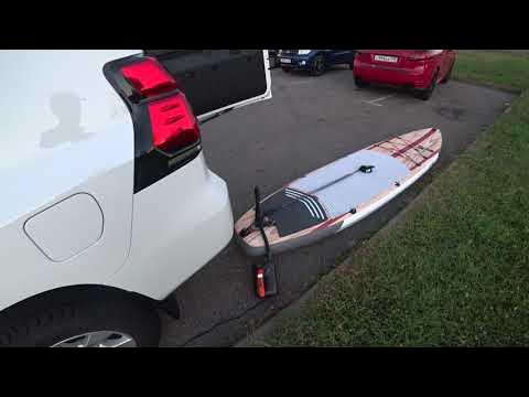 Электрический насос для сап борда - YouTube