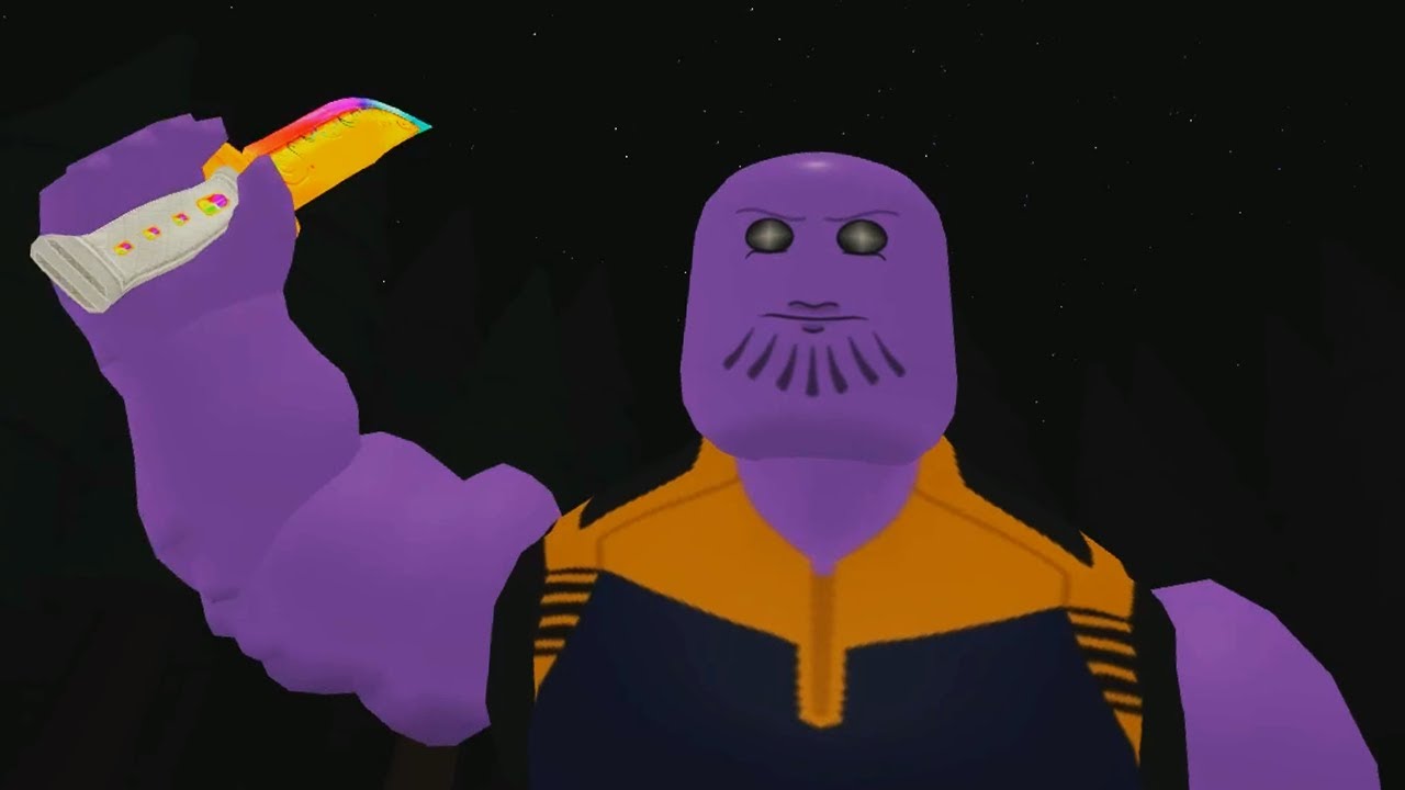ROBLOX BAKON THANOS JUMPSCARE Roblox Bakon Piggy New Update - YouTube