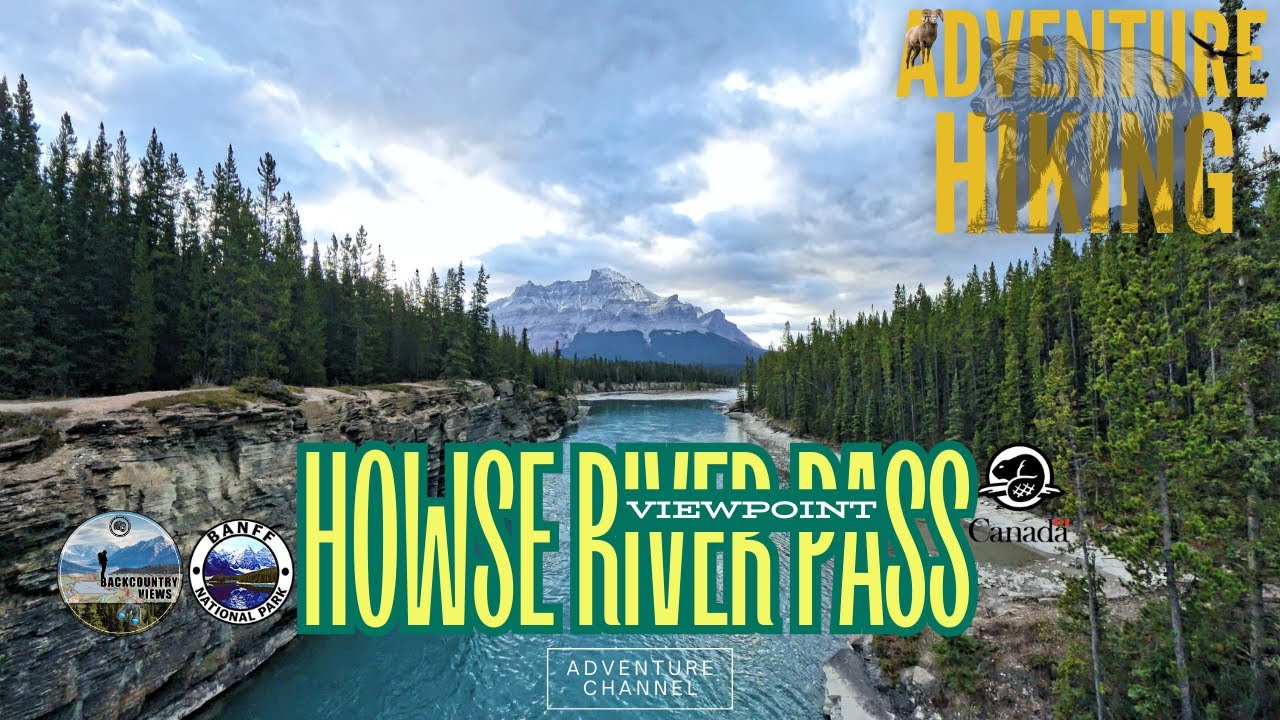 SOLO HIKING to the HOWSE RIVER PASS VIEWPOINT (4K) in BANFF National ...