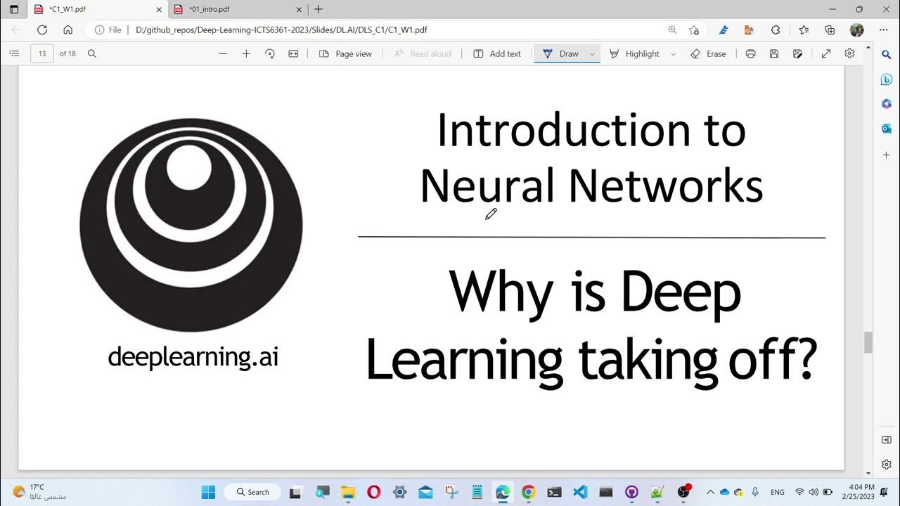Deep Learning - Lecture 1 - 101 - YouTube