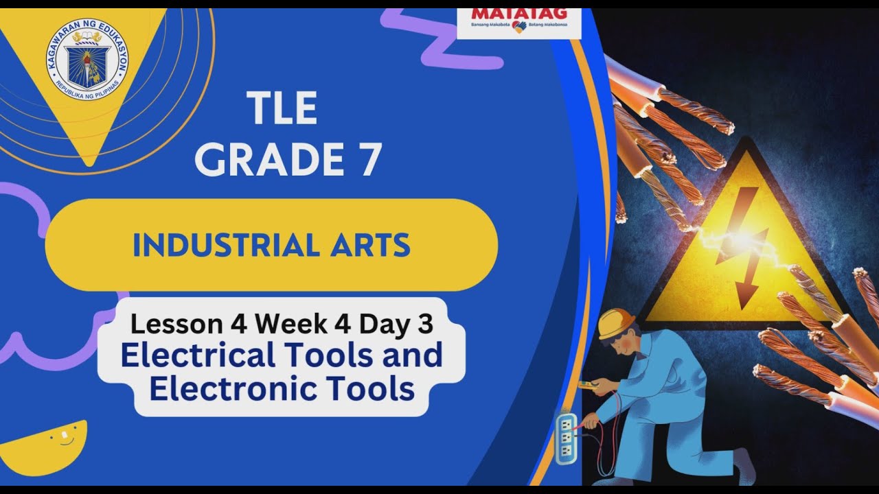 Q4_LE_TLE 7_Lesson 4_Week 4_Day3-Electrical tools - YouTube
