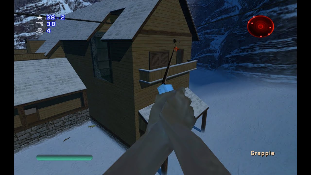 007: NightFire (GCN-EMU) Multiplayer: Skyrail (1 on 6 Maxed, Team DM ...