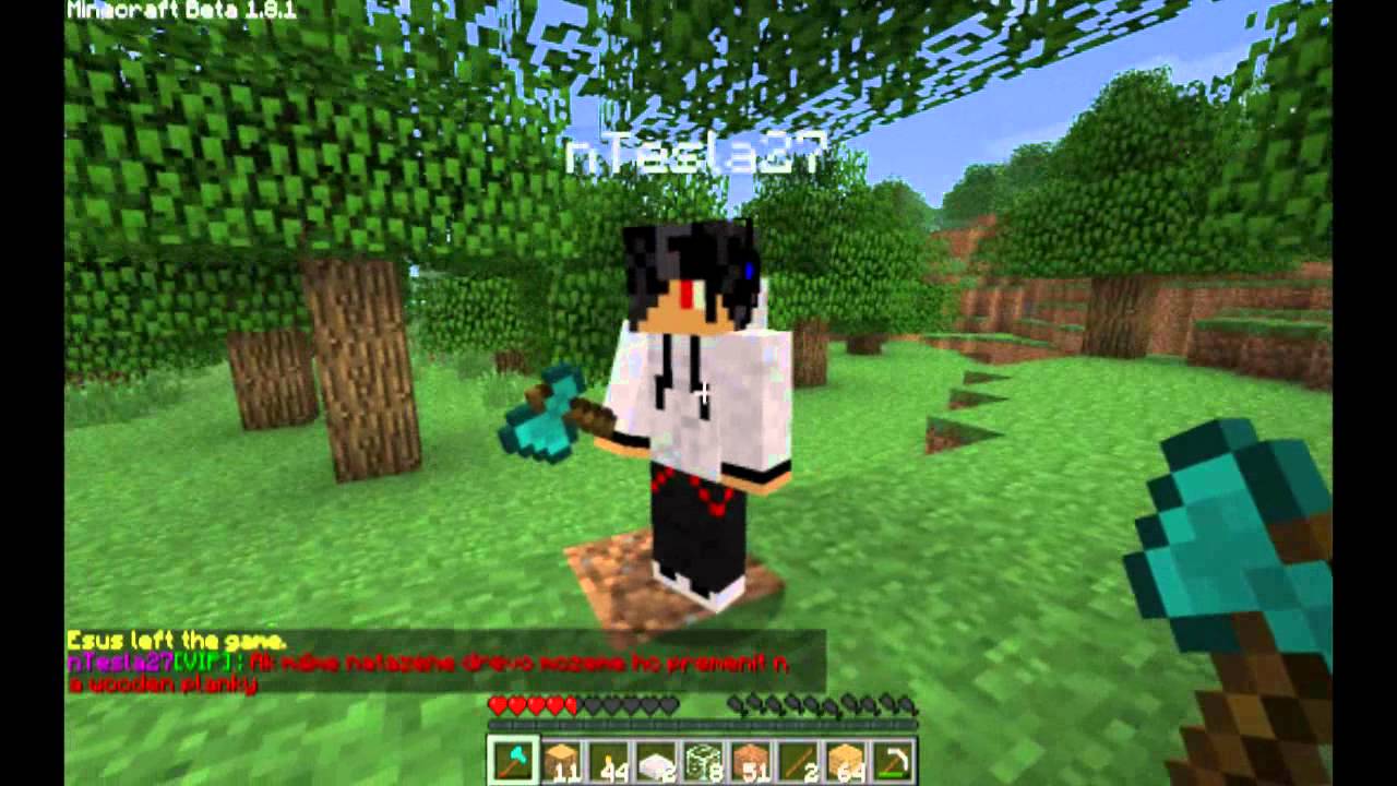 BoNi [Minecraft Ako správne tažiť drevo] [Tutorial] - YouTube