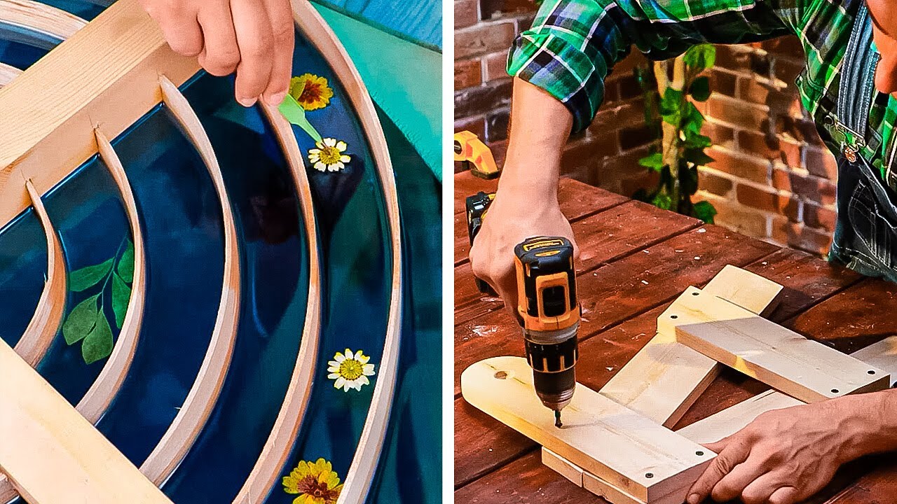 Las mejores artesanías: Construir cosas bellas con madera - YouTube