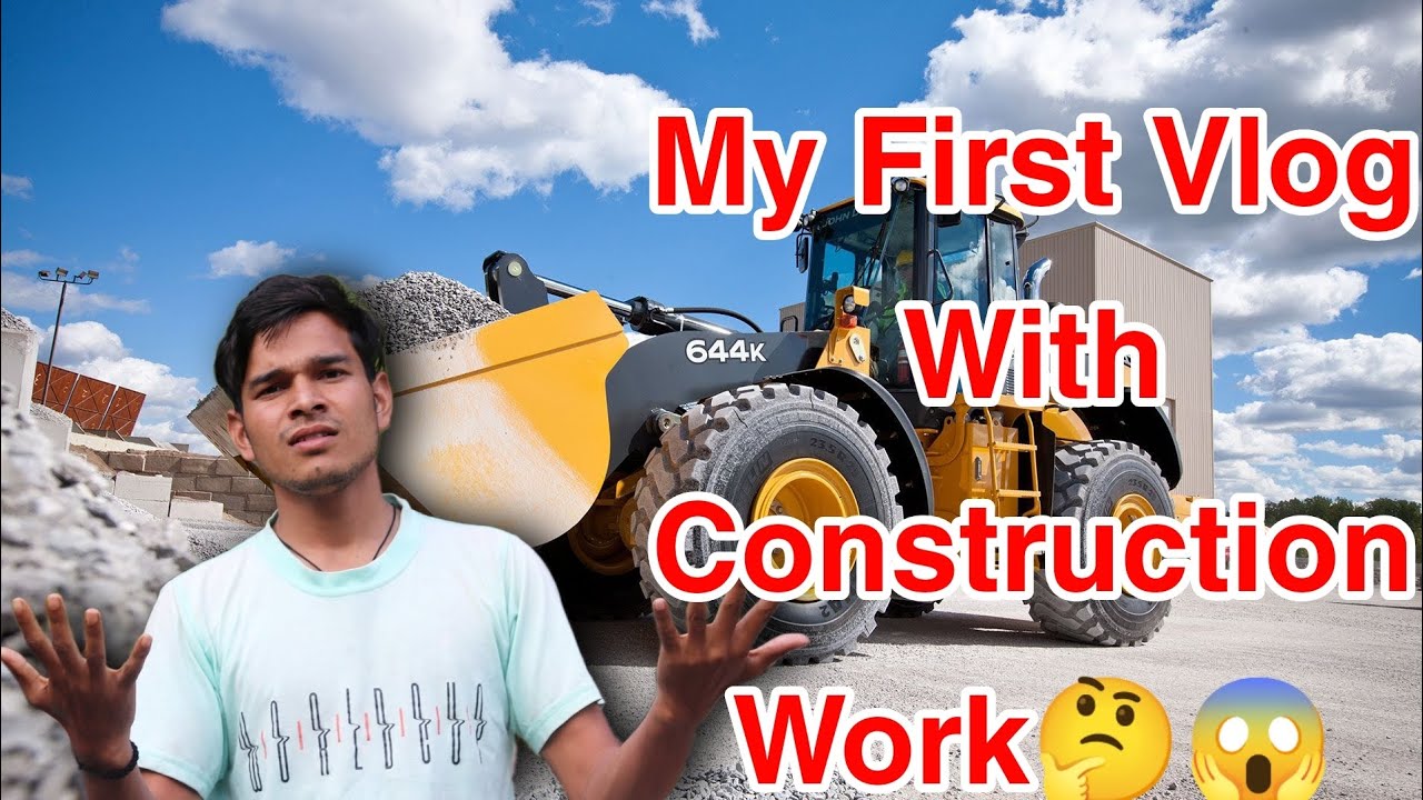 My First Vlog With Construction Work | My First Vlog ! | My First Vlog Viral | Abhi Banti Vlogs ...