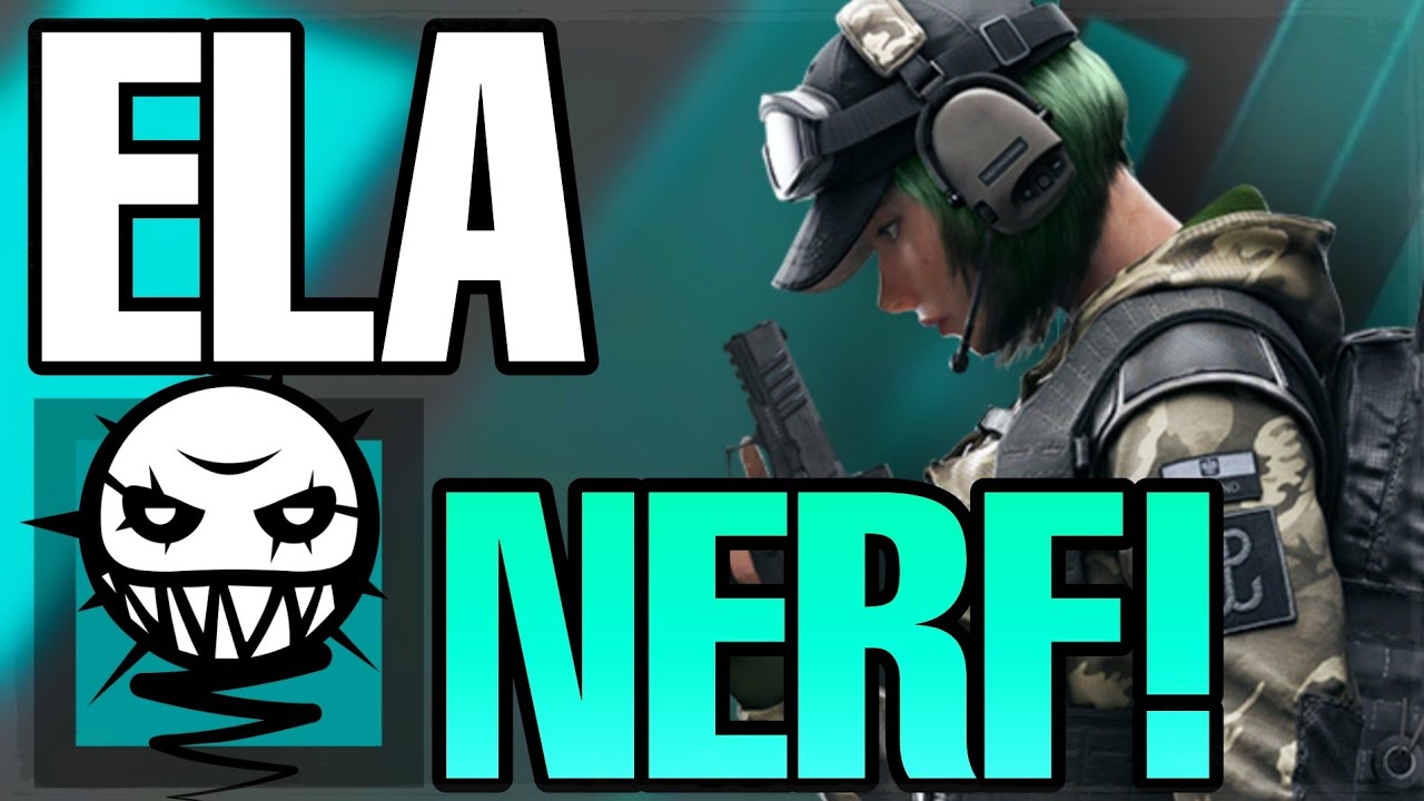 ELA SHOTGUN NERFED!!!! New Patch Notes - Rainbow Six Siege - YouTube