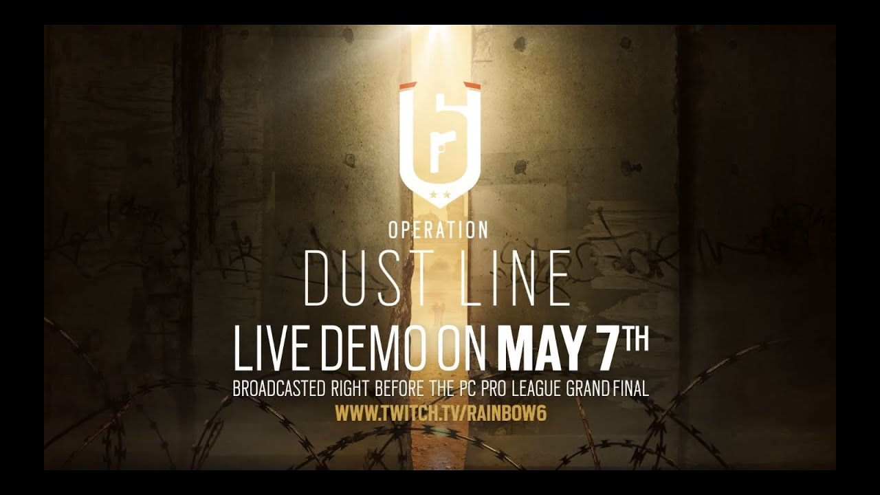 Rainbow Six Siege - Teaser do DLC 'Operation Dust Line' - YouTube