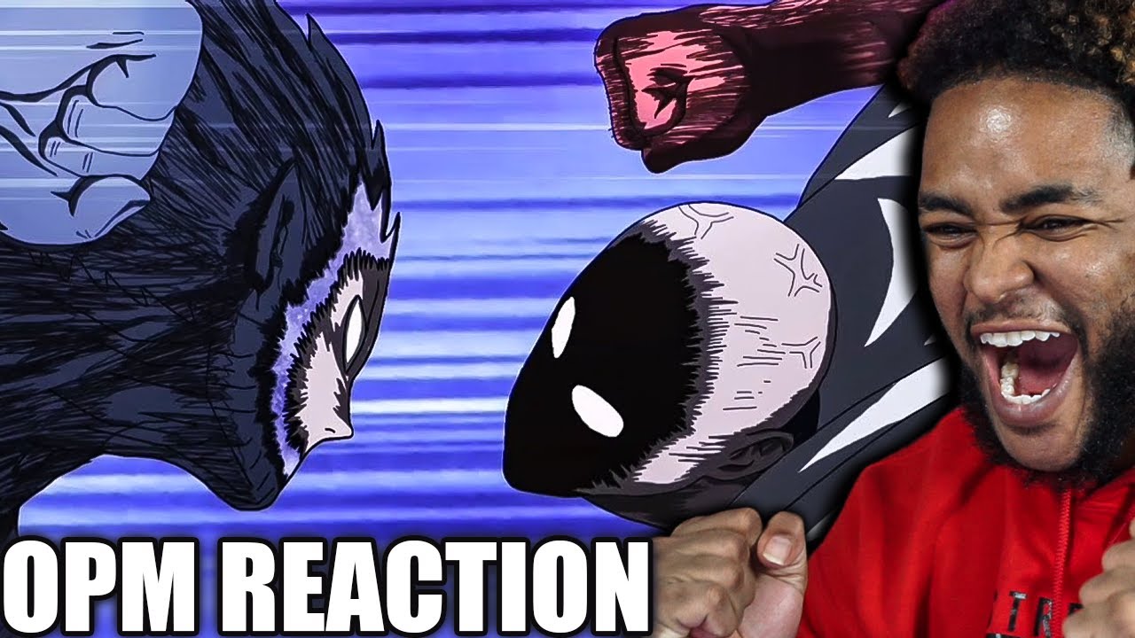 Saitama vs Garaou God Mode, One Punch Man Fan Animation REACTION - YouTube