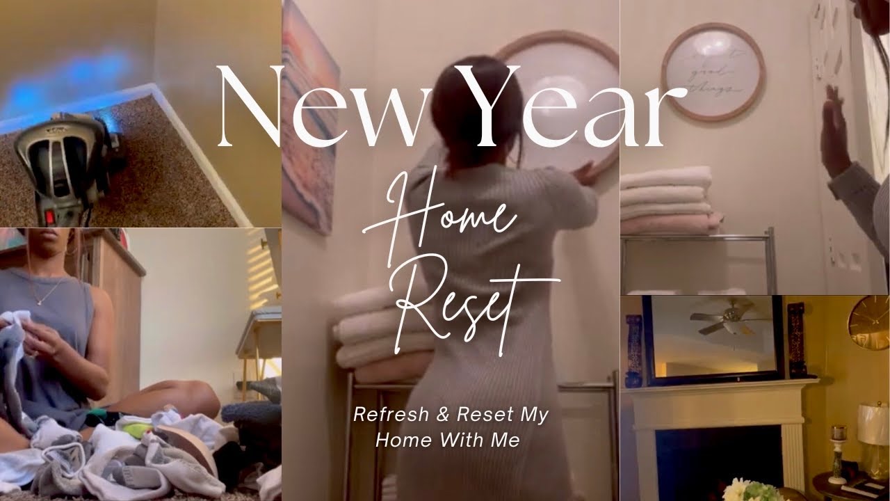 Reset & Refresh My Home With Me For The New Year ! - YouTube