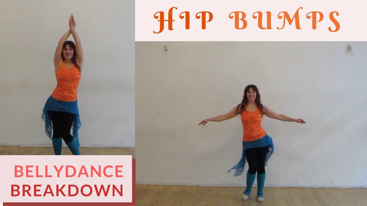 Bellydance breakdown: hip bumps - YouTube
