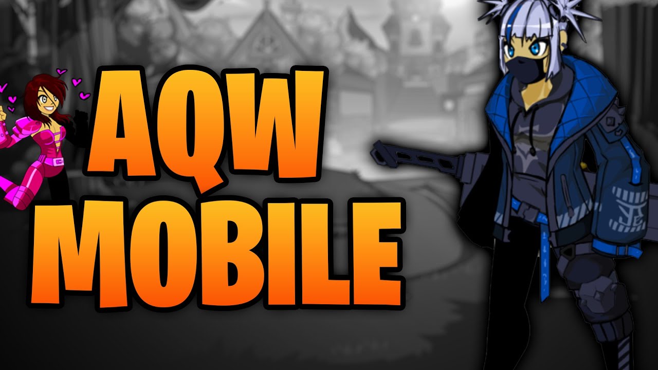 AQW Mobile Android And IOS Versions! New Dage Gear! - YouTube