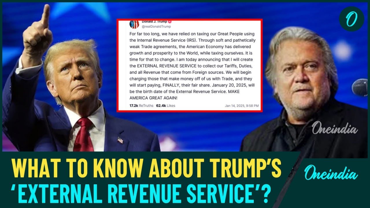 Explained: Why Trump Launching External Revenue Services? Members You ...