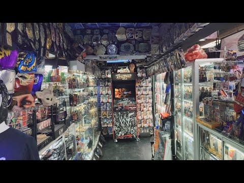 TIENDA DE LA WWE EN CHILE 🇨🇱🔥😱
