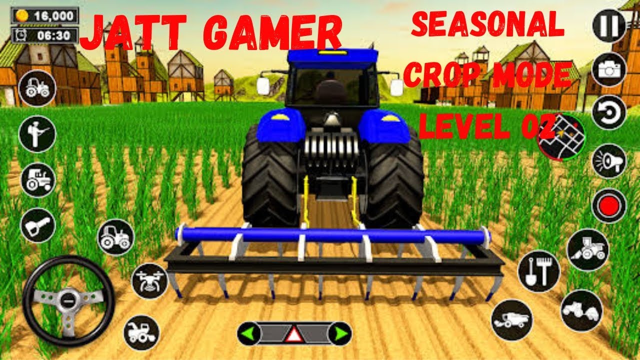 Real Tractor Game SCM Level 02| Tractor Game Simulator| Jatt Gamer ...