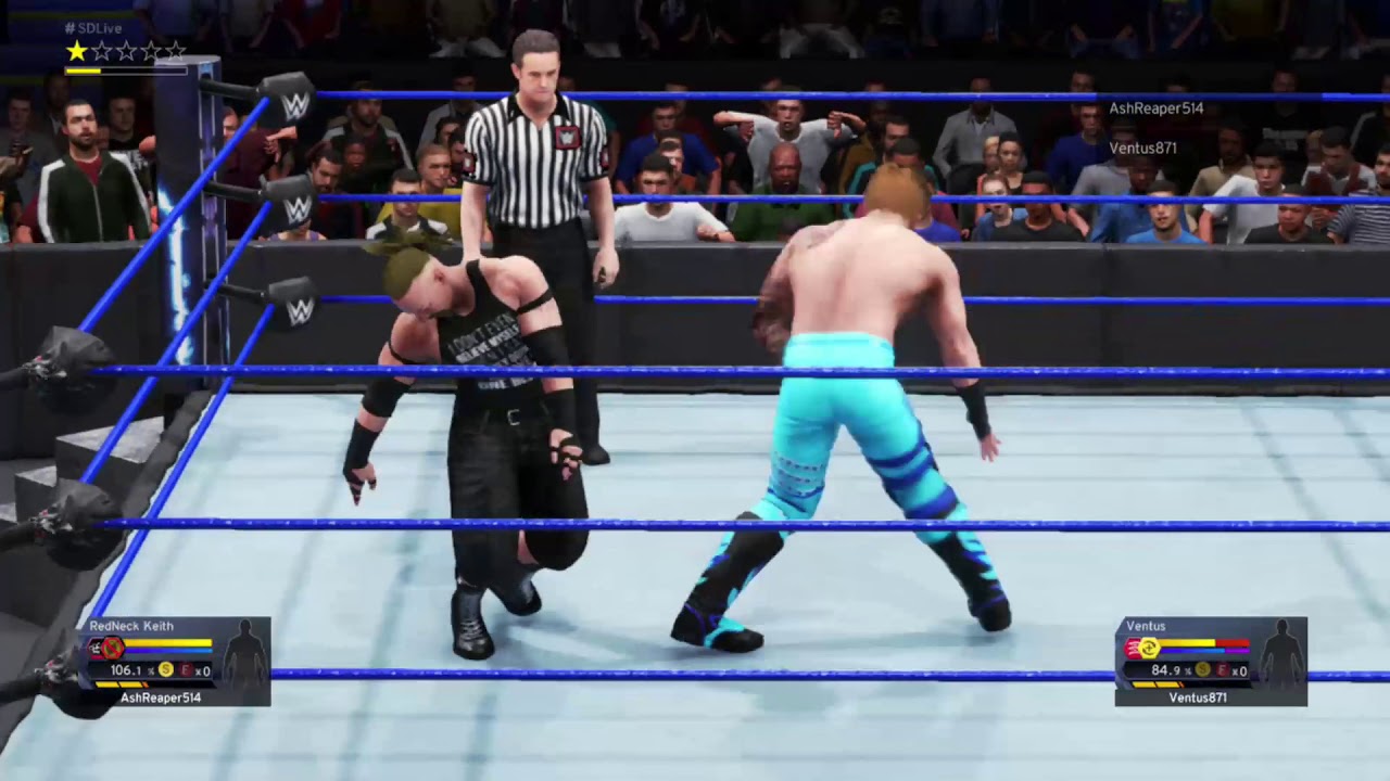 5PCW Match - Redneck Keith vs Ventus - YouTube