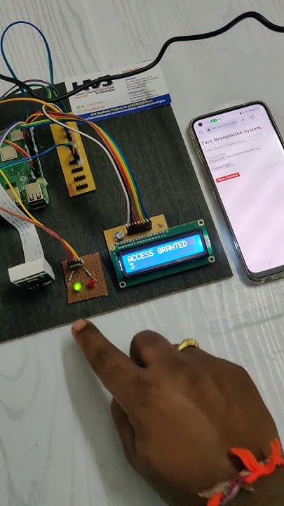 Face recognition and Finger print authentication system using Raspberry pi - YouTube