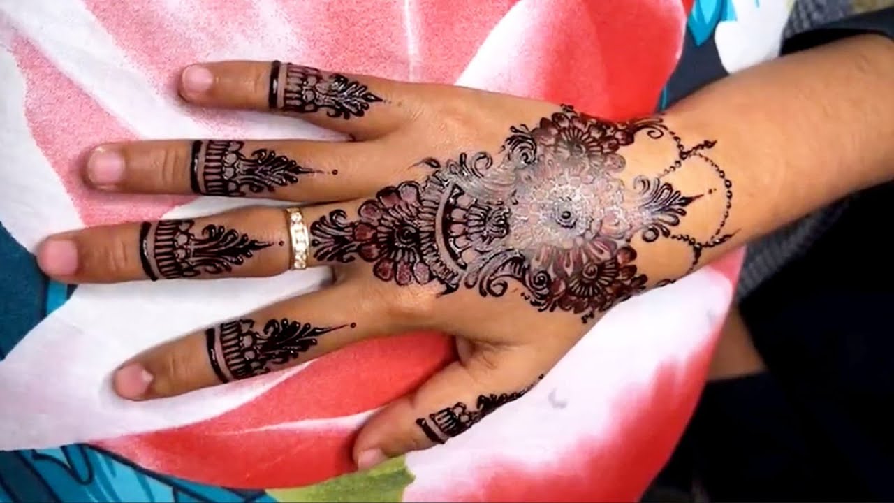 HENNA TATTOO TUTORIAL - YouTube