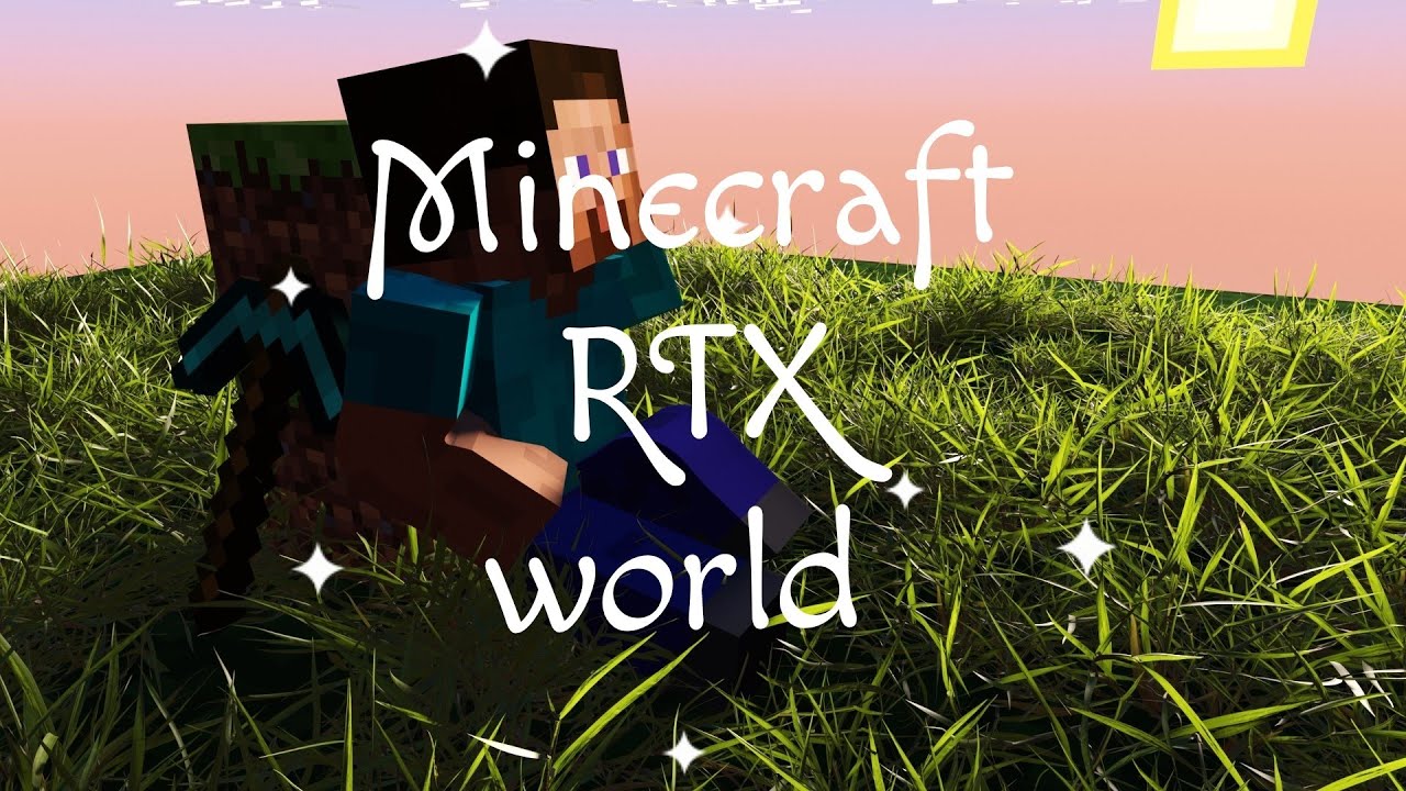 Minecraft unbelievable RTX World 😲😯 - YouTube