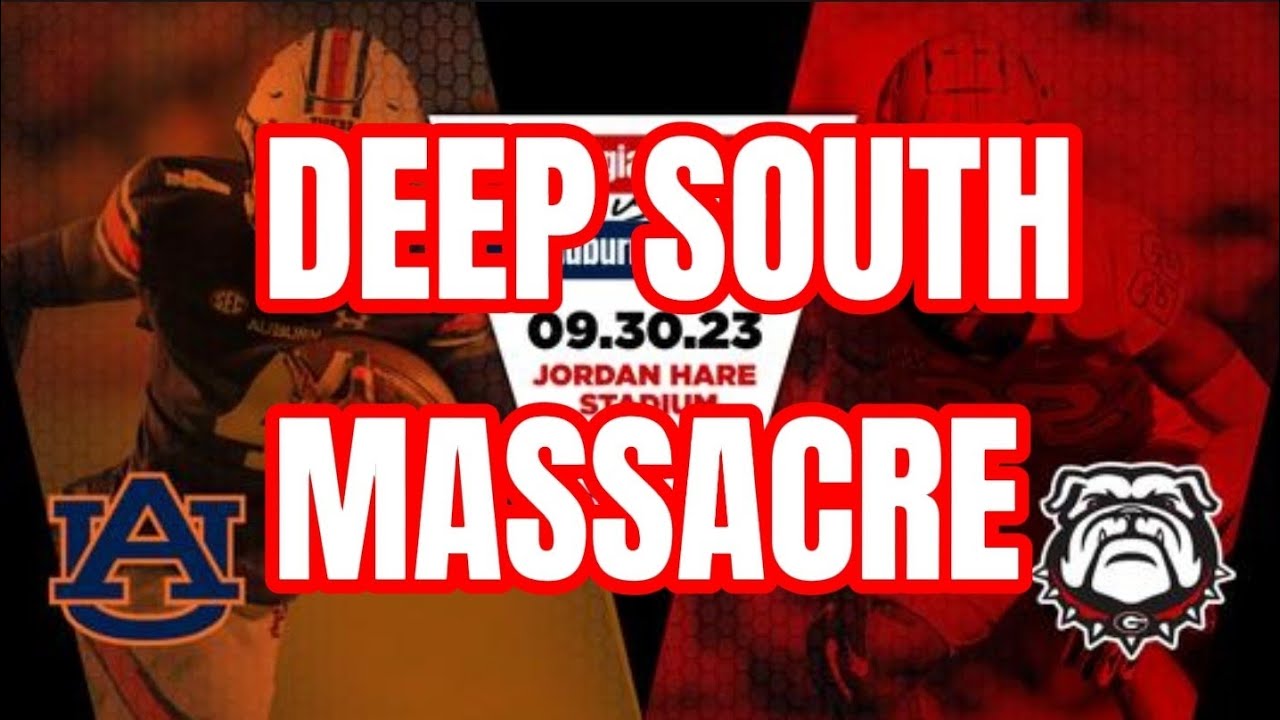 Deep South Oldest Rivalry: Georgia Bulldogs vs Auburn Tigers Game ...